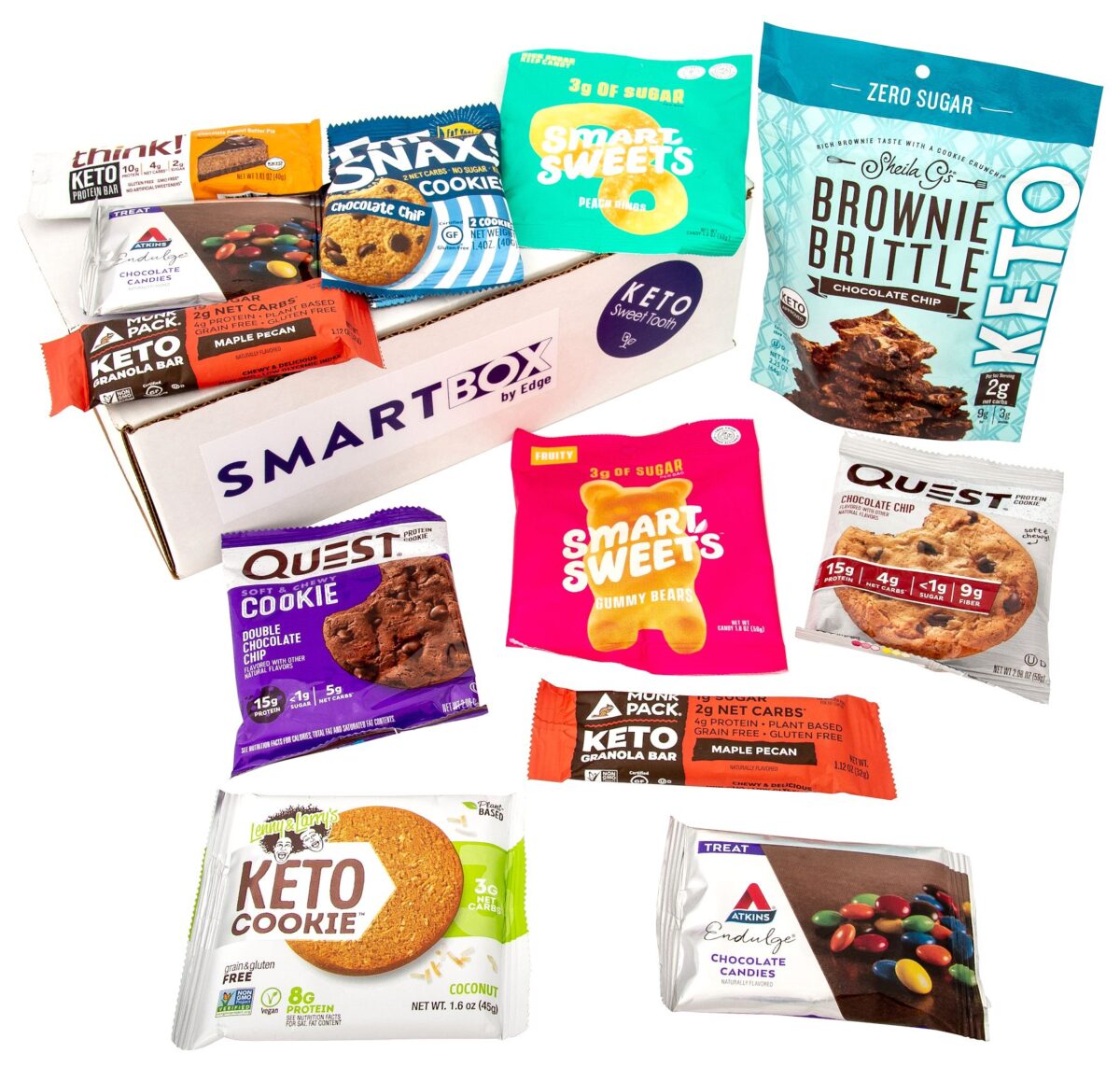 KETO SWEETS SNACK BOX - Mychocolateedge